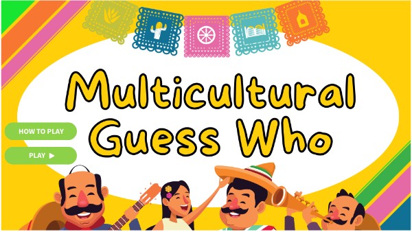 MULTICULTURAL GUESS WHO | Genially