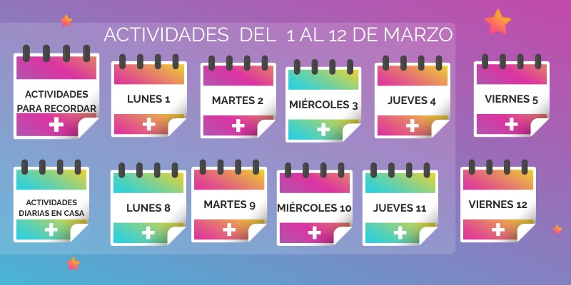ACTIVIDADES DE MARZO | Genially