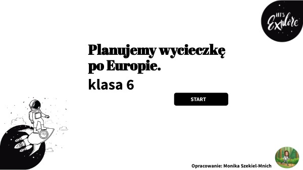 Zaplanuj wycieczkę po Europie | Genially