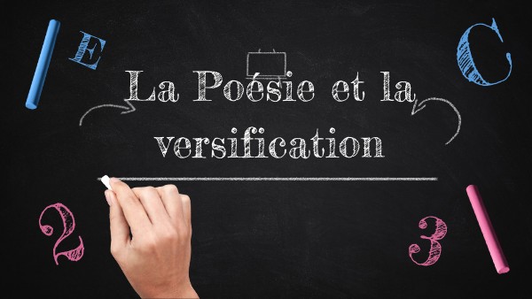 Poésie et versification | Genially