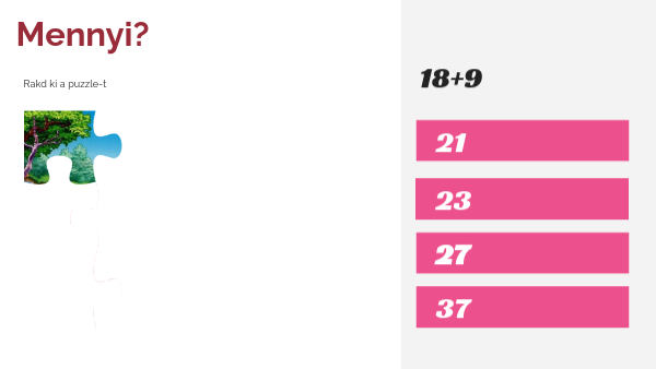 Mennyi? 2.oszt. | Genially