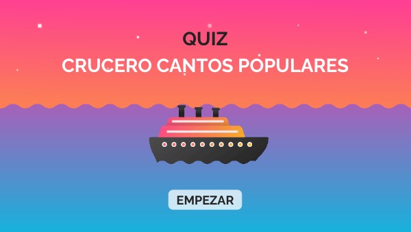 QUIZ CRUCERO | Genially