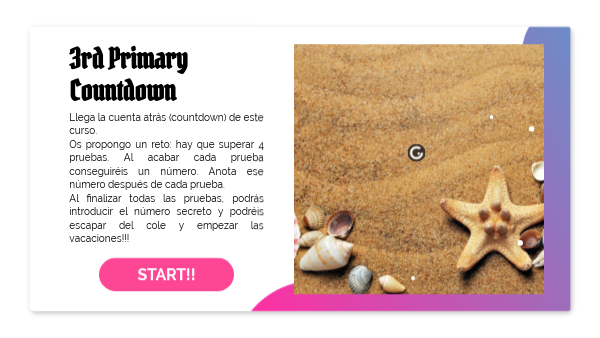 3rd Primary Countdown