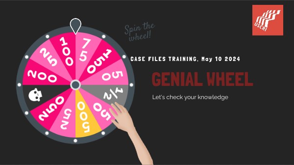 MG Case files training | Genially
