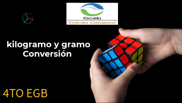 Kilogramo y gramo. Conversiones | Genially