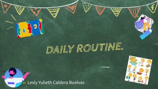 Daily Routine. | Genially