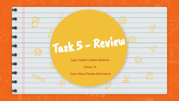 Task 5 - Review | Genially