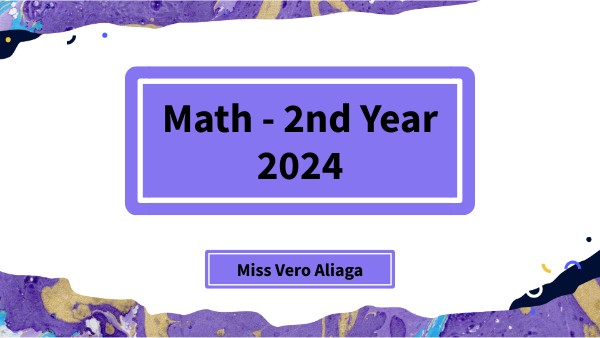 Math - 2nd year
