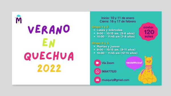 Quechua clases 2022