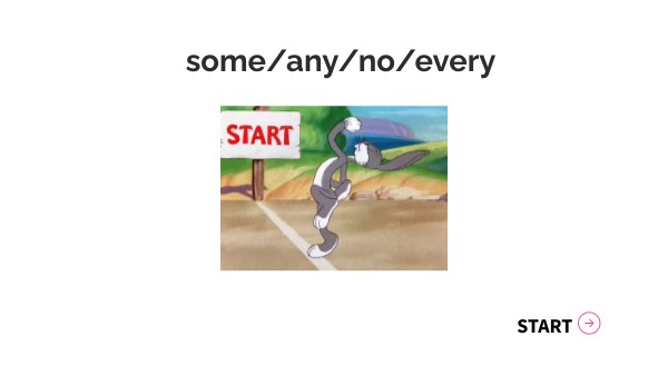 some/any/no/every | Genially