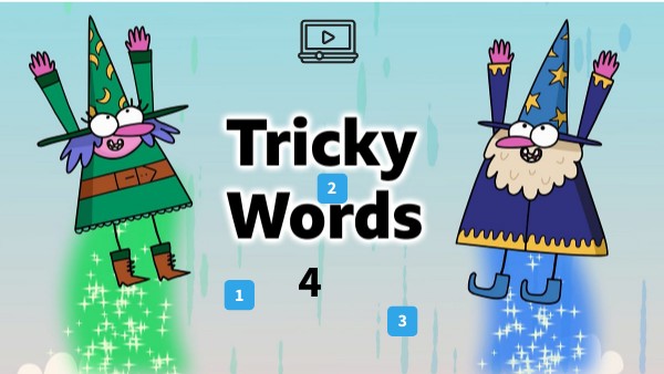 Tricky words year 4