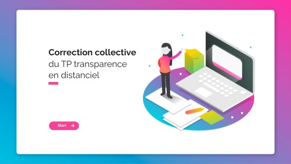 correction tp transparence distanciel