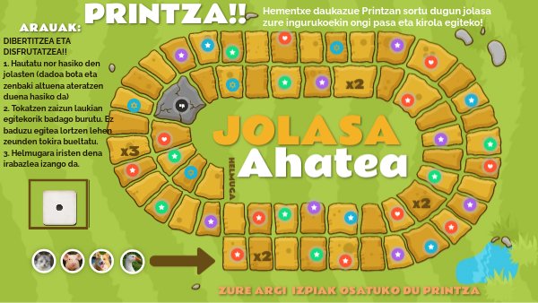 Ahate jolasa PRINTZA