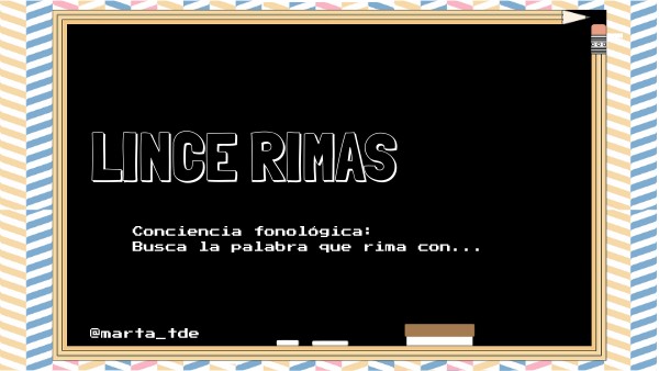 Lince rimas | Genially