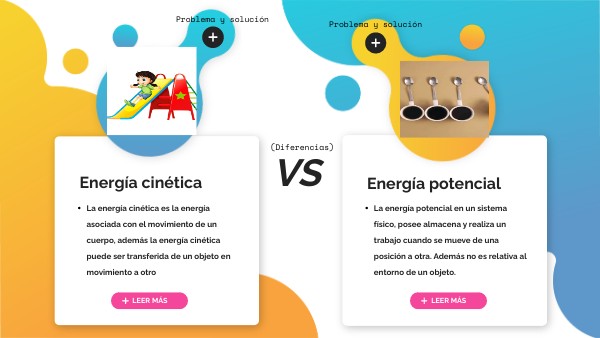 ENERGÍA CINÉTICA Y POTENCIAL