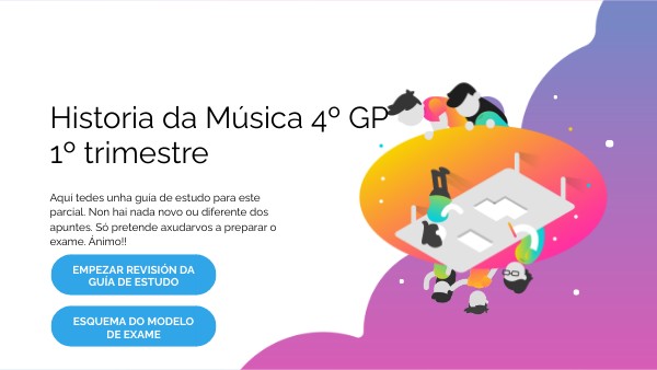 4º GP: Exame 1ª avaliación | Genially