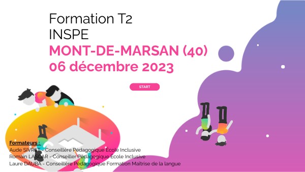 Formation T2 INSPE - 06 dec 2023