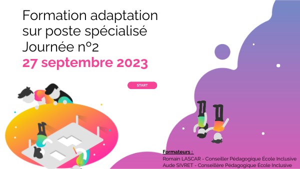 Adaptation sur poste J2 2023