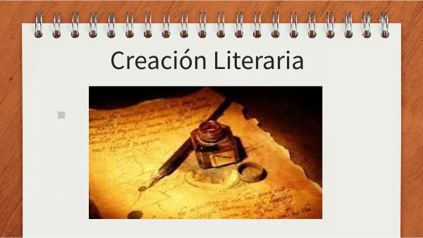 Literatura. Creación literaria | Genially