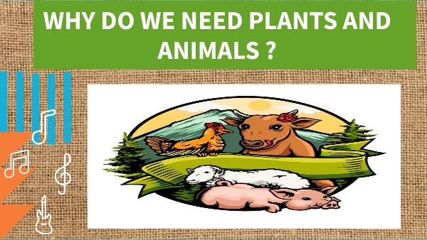 UNIT 7 WHY DO WE NEED PLANTS AND ANIMALS
