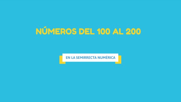 NÚMEROS DEL 100 AL 200 | Genially
