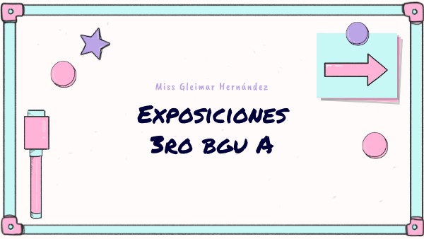 EXPOSICIONES LENGUA | Genially