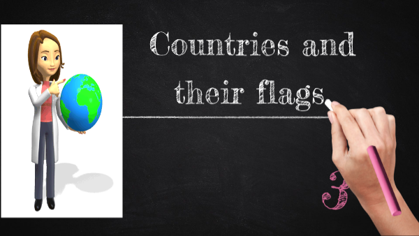 Countries and their flags. | Genially