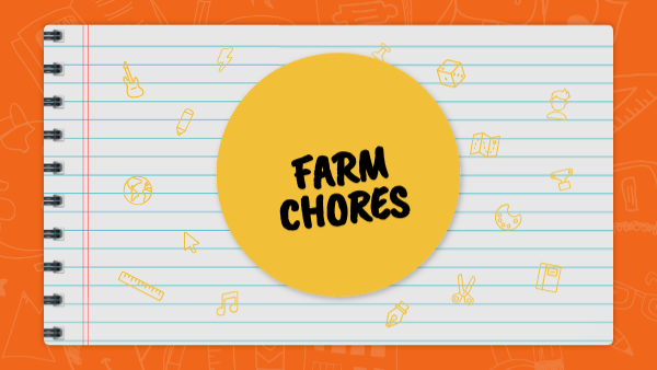 Farm chores | Genially