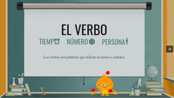 V1_L5_U4_134 El verbo | Genially