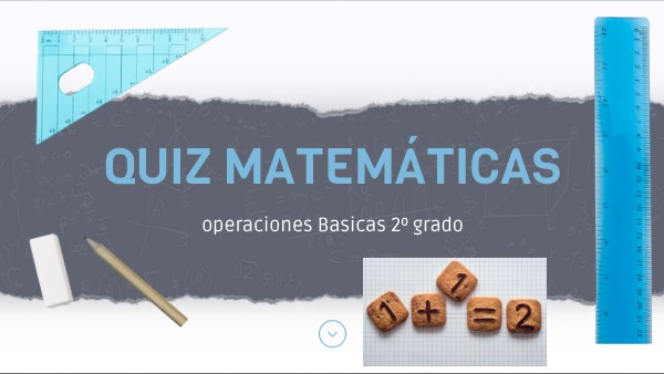 QUIZ MATEMÁTICAS