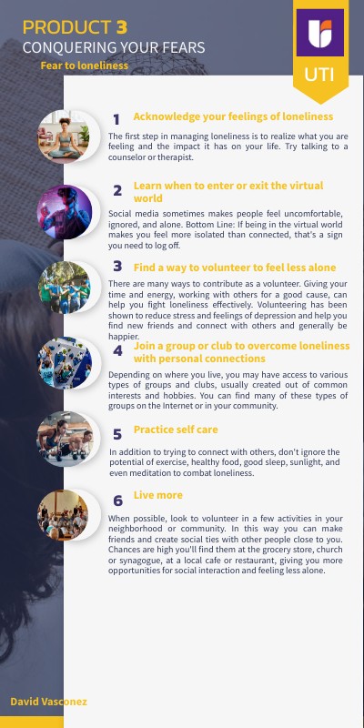 PRODUCT 3 POSTER | Genially