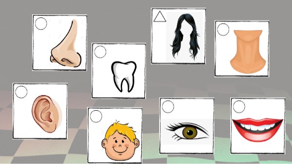 Das Gesicht-Kim-Spiel