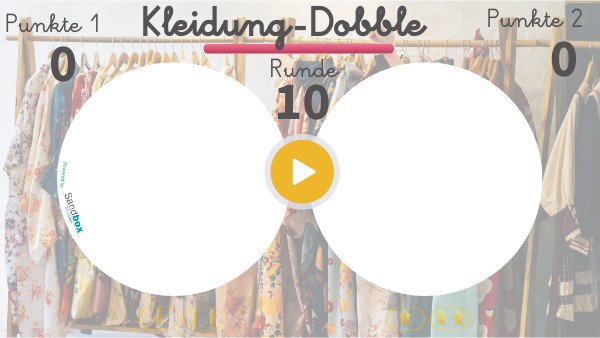 Kleidung-Dobble-Duell | Genially