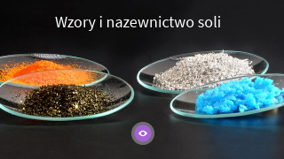 wzory i nazewnictwo soli | Genially