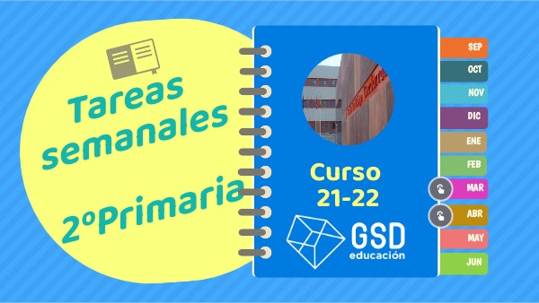 CALENDARIO TAREAS 2ºEP abril | Genially