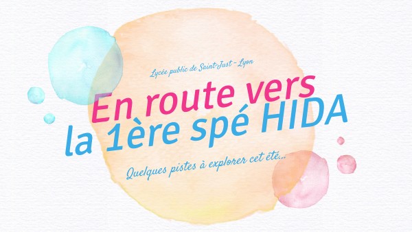 Conseils pour 1ère HIDA | Genially