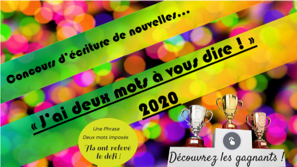 Résultats concours 2 mots 2020 | Genially
