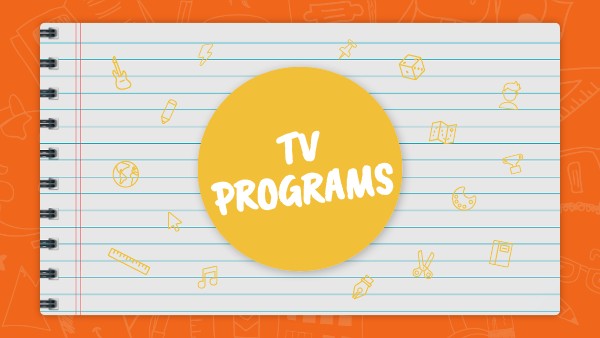 TV PROGRAMS | Genially