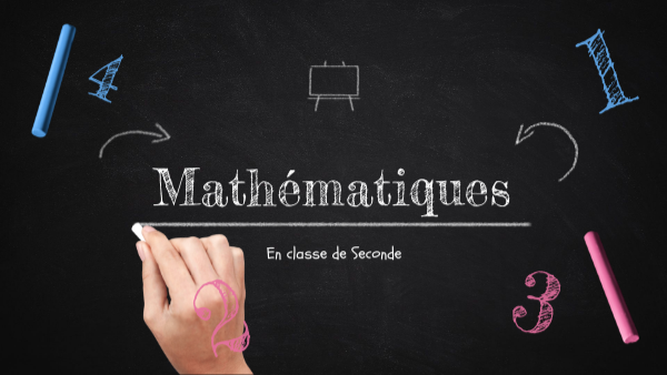 Maths 2nde Présentation | Genially