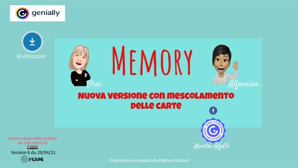 Tutorial MEMORY castellammare | Genially