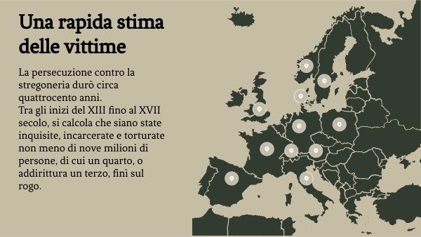 Mappa caccia alle streghe