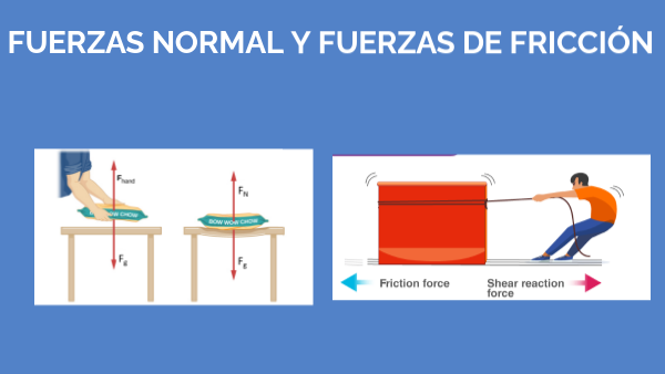Fuerza normal y Fuerzas de fricción | Genially