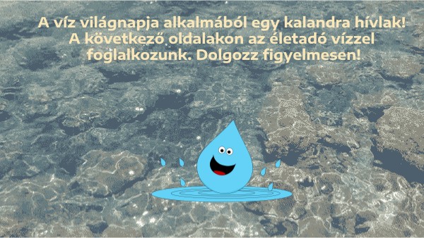 A víz világnapja 2.oszt. | Genially