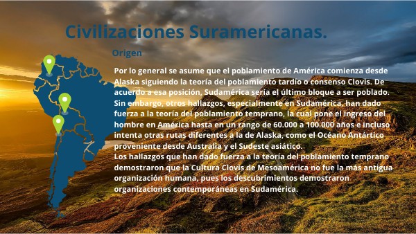 Civilizaciones Suramericanas. | Genially