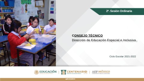 2a sesión Consejo Tecnico UDEEI | Genially