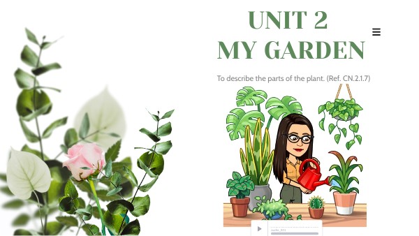 Unit 2 My Garden | Genially