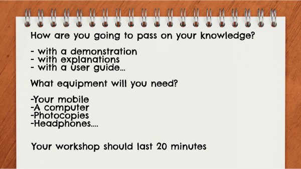 How are you going to pass on your knowledge? | Genially