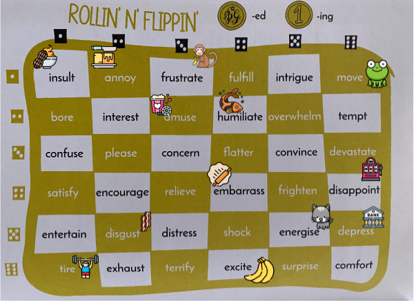 -ed/-ing adjectives | Genially