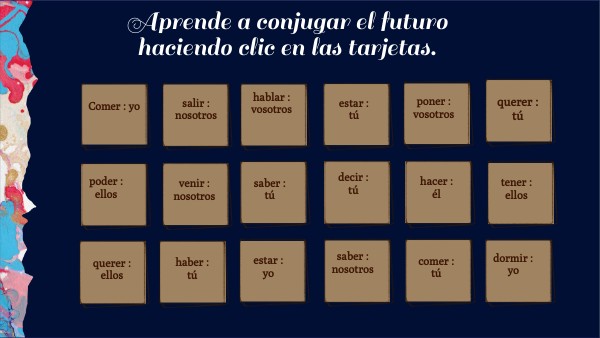 aprende a conjugar futuro