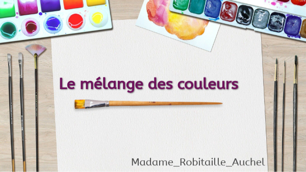 Le mélange des couleurs | Genially